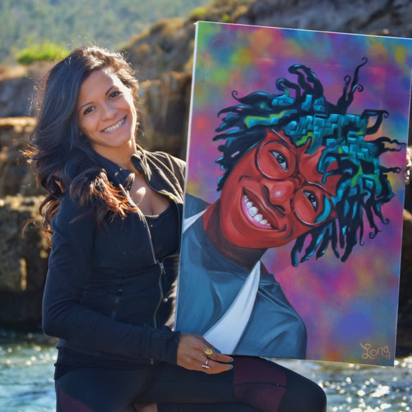 Call Me They By Artist Lona Laughhunn - Made By Lona